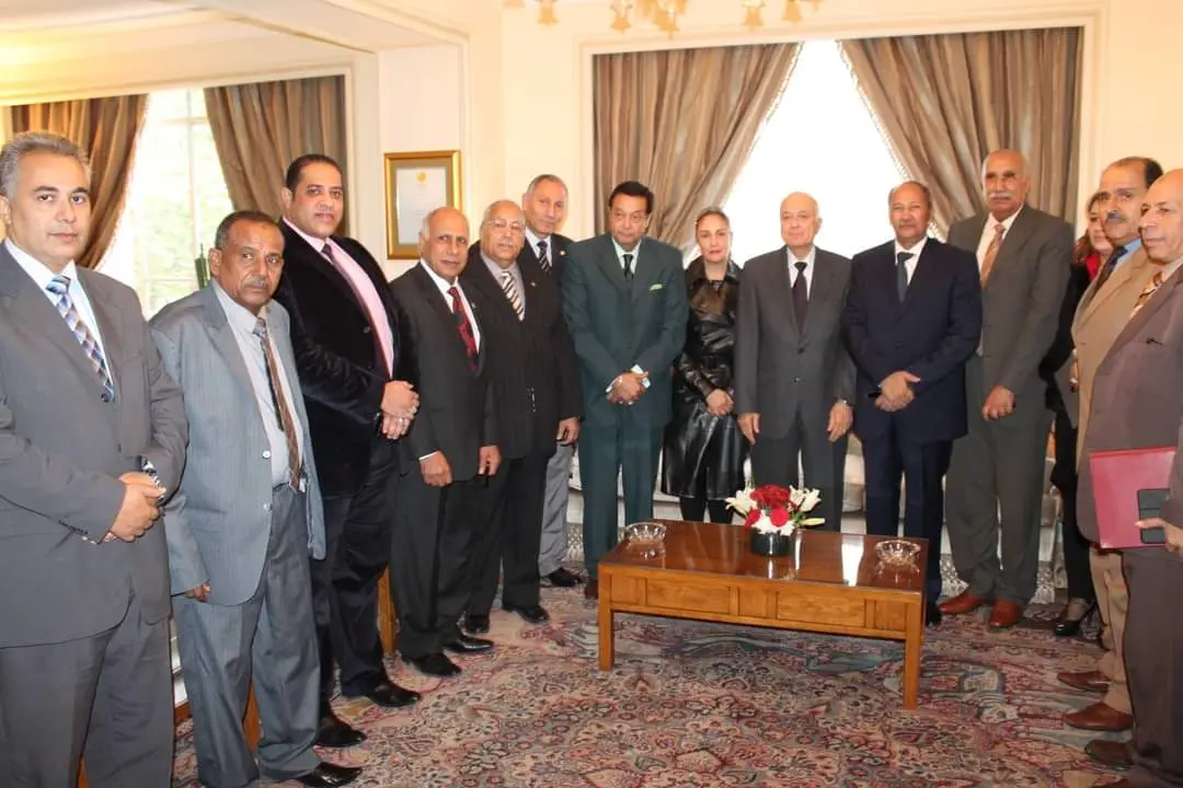 Meeting with Dr. Nabil Elaraby, Secretary-General of the League of Arab ...
